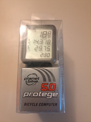 Planet Bike 5.0 Protege Cycling Computer: Five Function: Black | eBay
