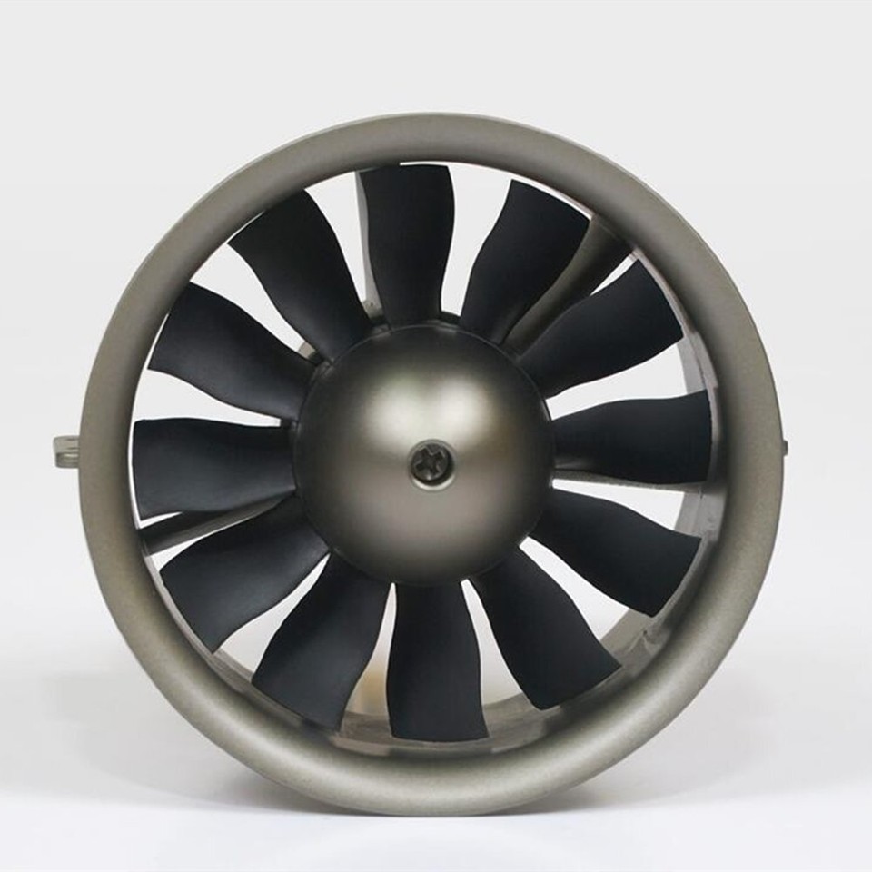 FMS 70/80/90mm EDF 12-blade 4S/6S Power System &2845/3060/3280/4075 ...