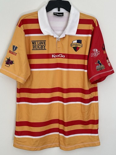 Kooga We Love Rugby 2013 Australia Tour Supporter Jersey Size Large ...