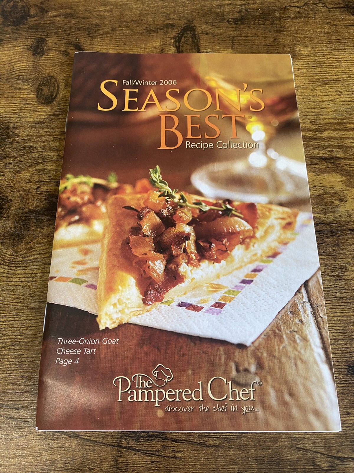 Vintage 2006 The Pampered Chef Recipes Cookbook Cook Book Cooking ...