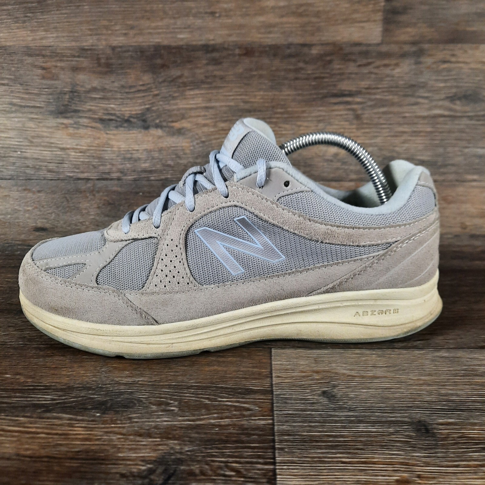 New Balance 877 V1 Walking Gray Shoes Sneakers Womens… - Gem