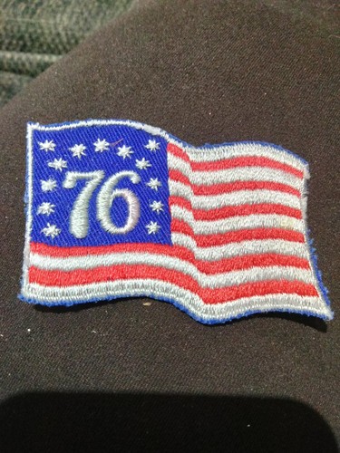 American '76 Flag Wave 1776 Badge 3" Long Embroidered Patch Revolution ...