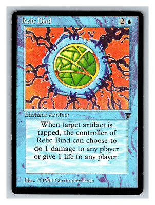 MTG Relic Bind Legends Regular Uncommon | eBay