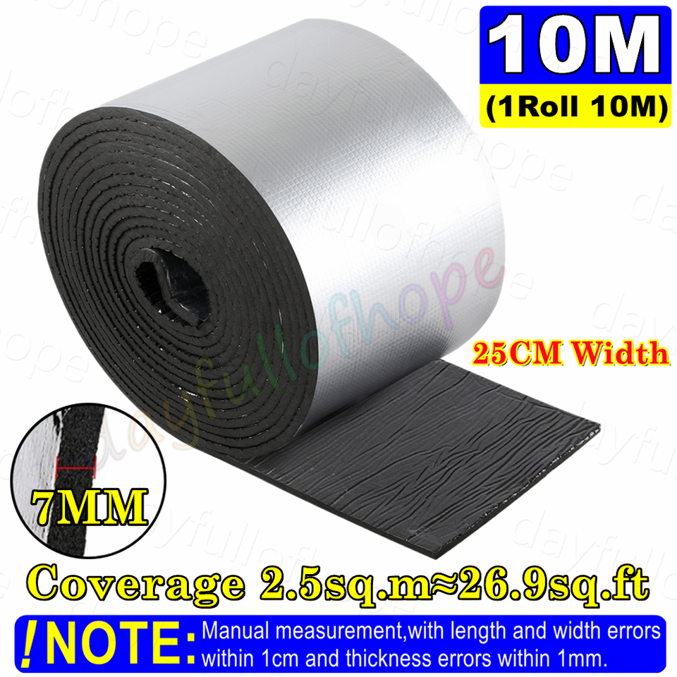 10M Camper Van Insulation Self-adhesive Closed-Cell Foam Thermal ...