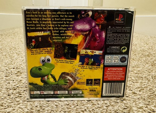 Croc 2 - PlayStation 1 Game Disc PAL - SONY PS1 No Manual - US SELLER ...