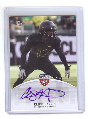 CLIFF HARRIS - Eagles - Oregon Ducks College Football - 2012 Leaf ...