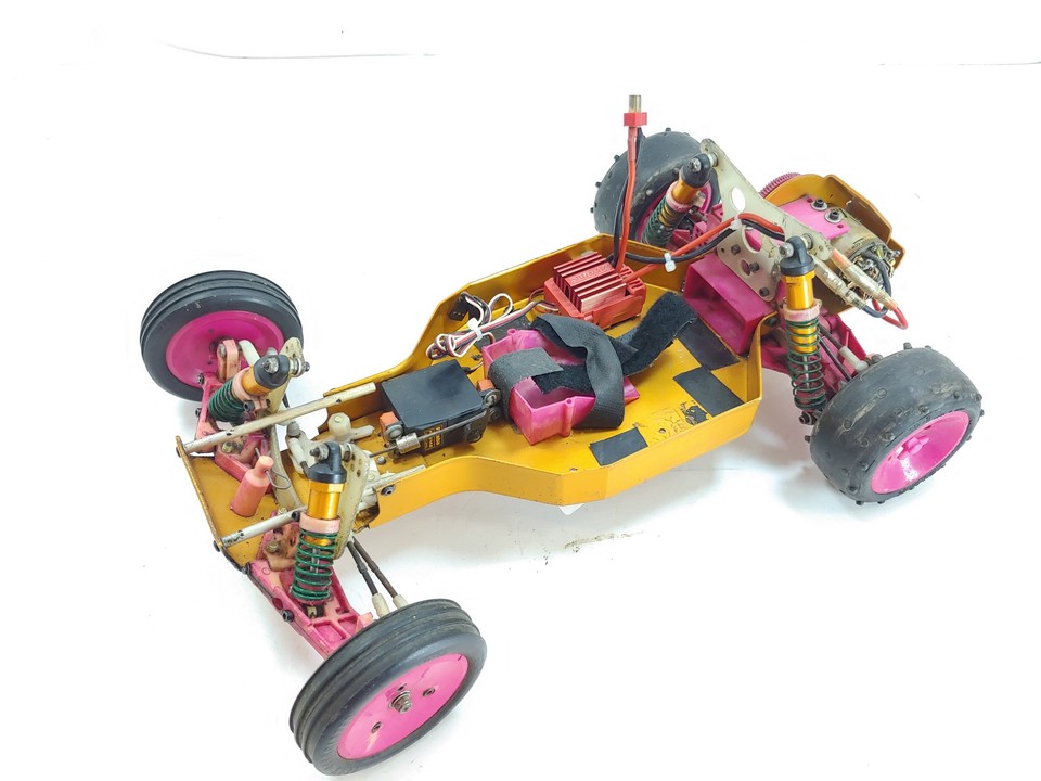 *RARE* Vintage Team Associated RC10 Gold Pan Championship Edition 1/10 ...