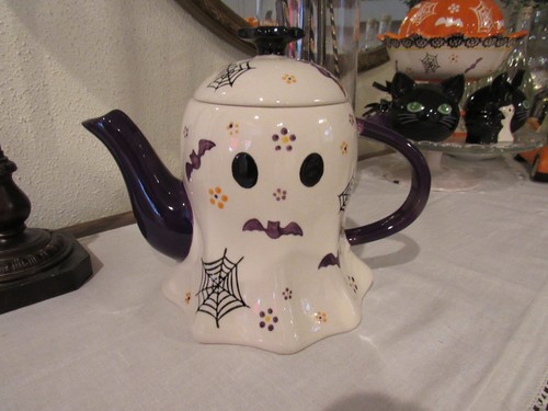 Temp Tations Special Edition Halloween Boofetti Ghost Teapot NEW | eBay