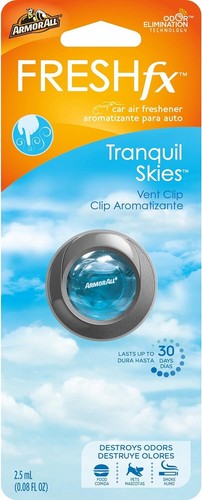 Armor All Fresh FX Car Air Freshener , Odor Eliminator, Tranquil Skies ...