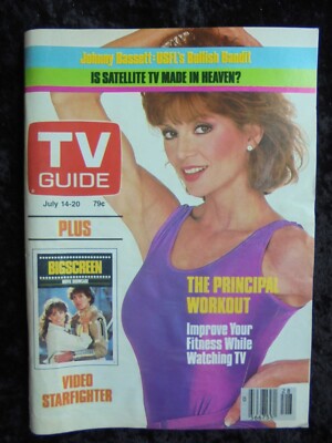 1984 TV Guide July 14 - VICTORIA PRINCIPAL FN+ UNREAD | eBay