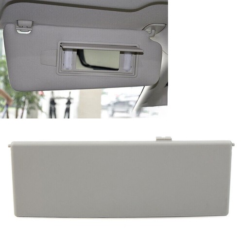 Grey Sunvisor Vanity Mirror Cover Fit For Land Rover Range Rover Evoque ...