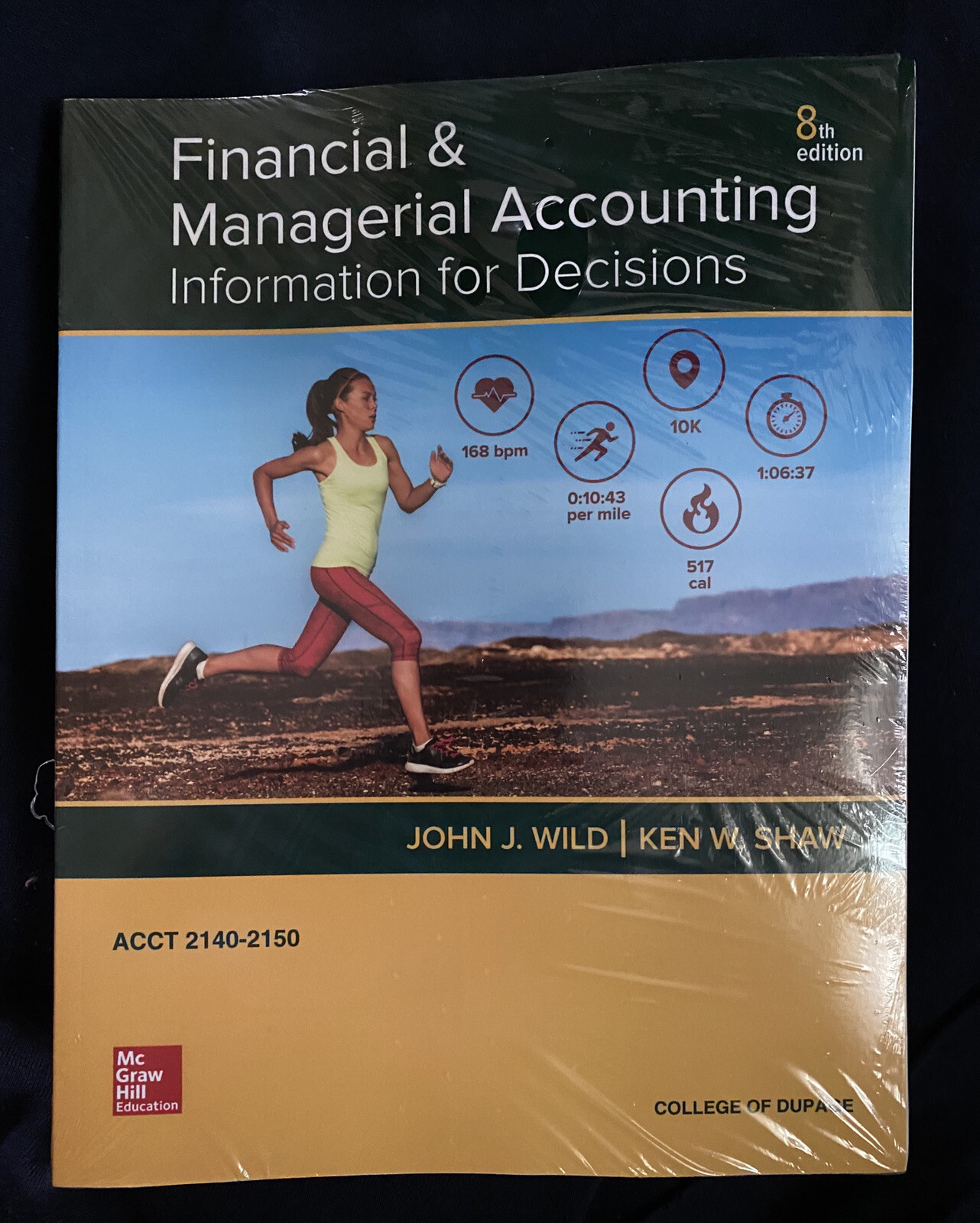 NEW Financial & Managerial Accounting 8th Edition Wild Shaw McGraw Hill ...