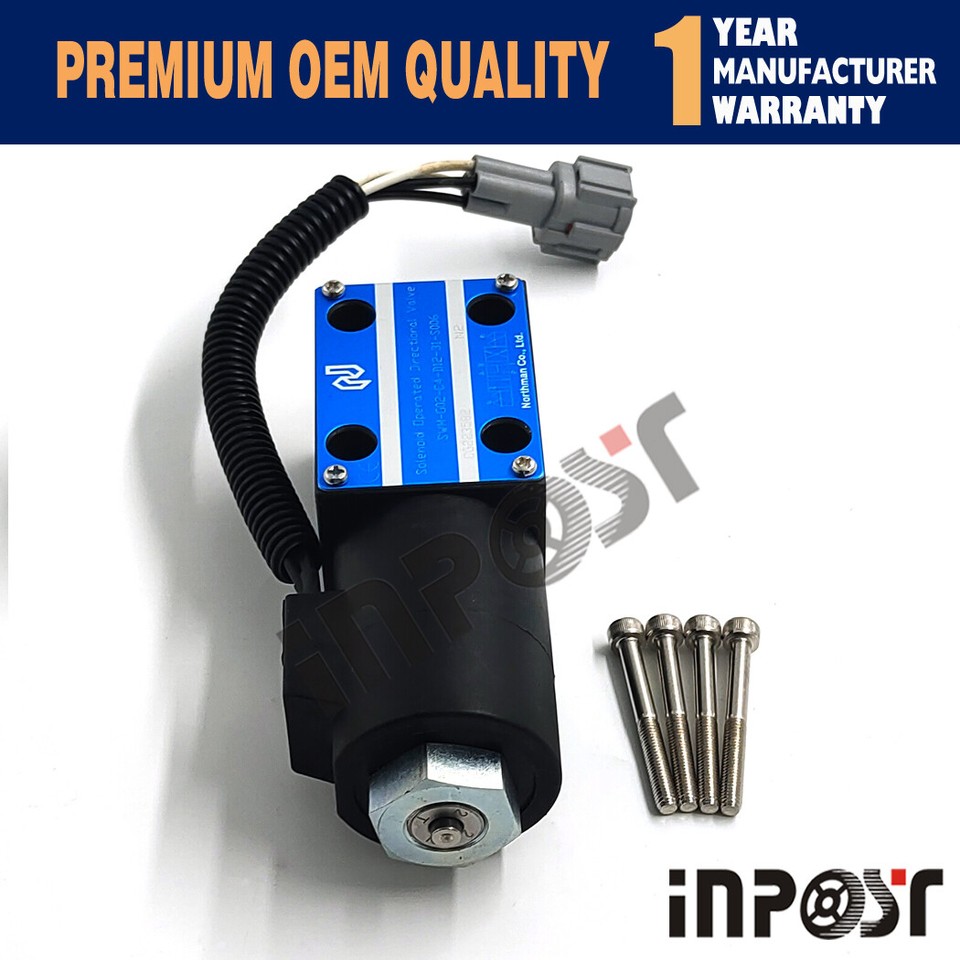 Solenoid Coil Valve 91A28-30010 91A28-10010 for Mitsubishi Caterpillar ...