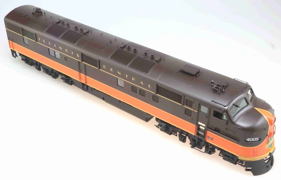 Illinois Central E7 A-B Set FP Brown / Orange Key Imports O scale NEW ...