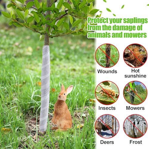 100Ft Tree Protector Wrap Breathable Tree Trunk Protector Cover From ...