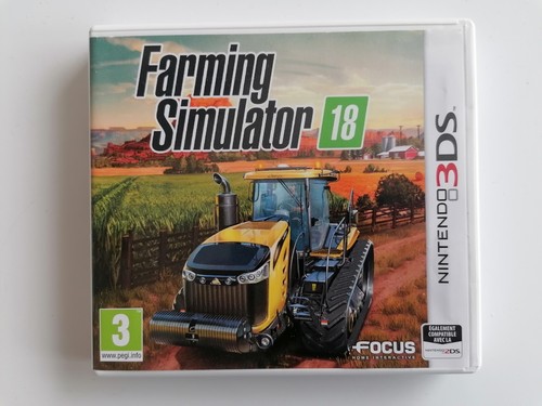 FARMING SIMULATOR 18 - Jeu Nintendo 3DS COMPLET boîte manuel version ...