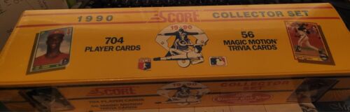 1990 SCORE BASEBALL FACTORY-SEALED COLLECTOR SET - 704 CARDS | eBay