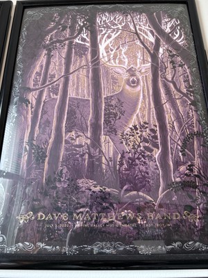 Dave Matthews Band Poster Set. Alpine Valley Music Theater July 2 & 3 ...