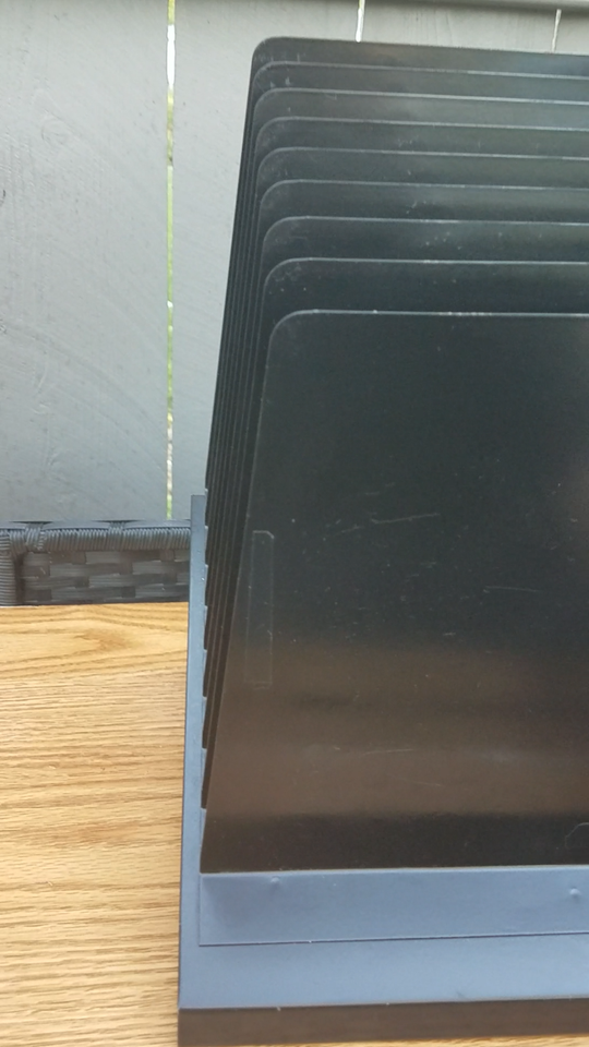 Vintage 1970s 8 Compartment Metal Desktop File Organizer, Desk Storage ...