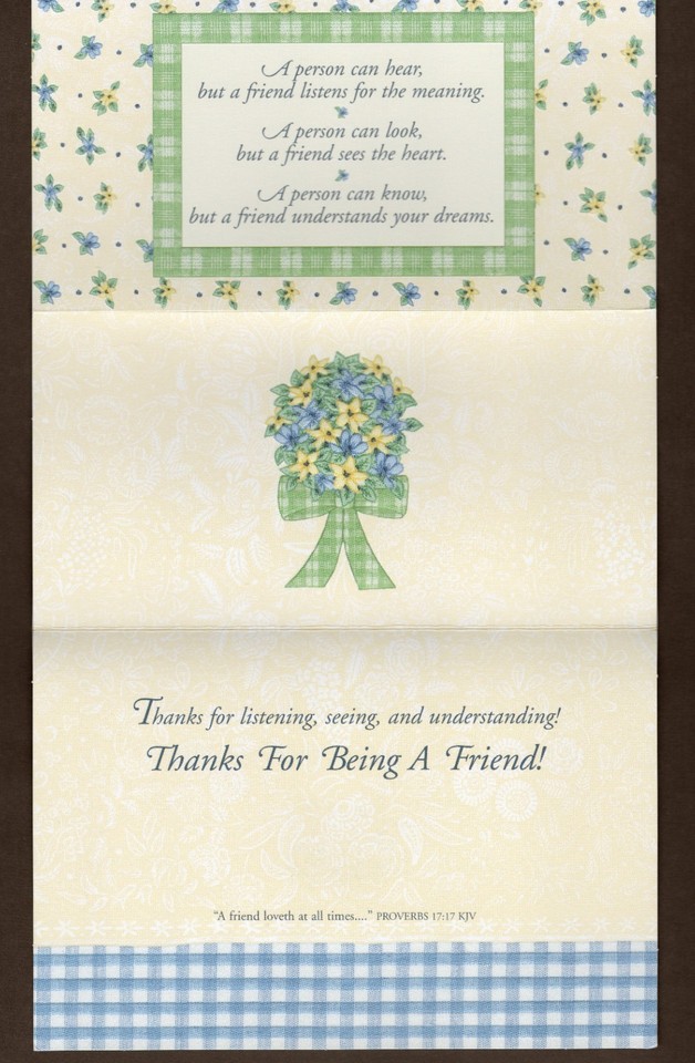 Dayspring Religious Friendship Greeting Card, Chris Christenson Song ...