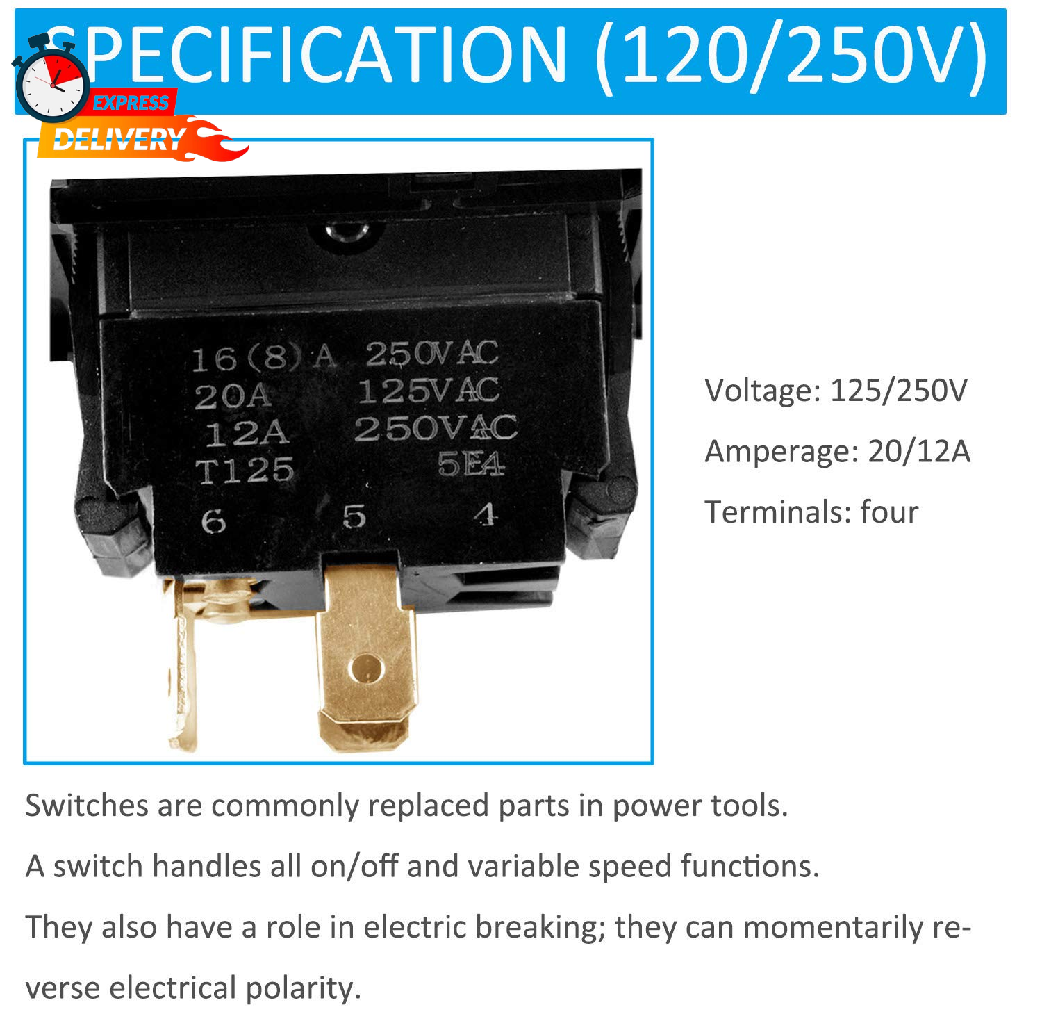 Table Saw Switch Replacement Compatible with Ryobi and Craftsman ...