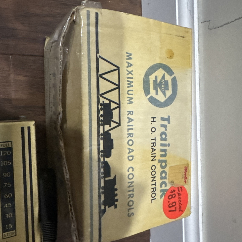 HO Model Train Transformer Controllers: AMPACK Model 402 + Trainpack ...