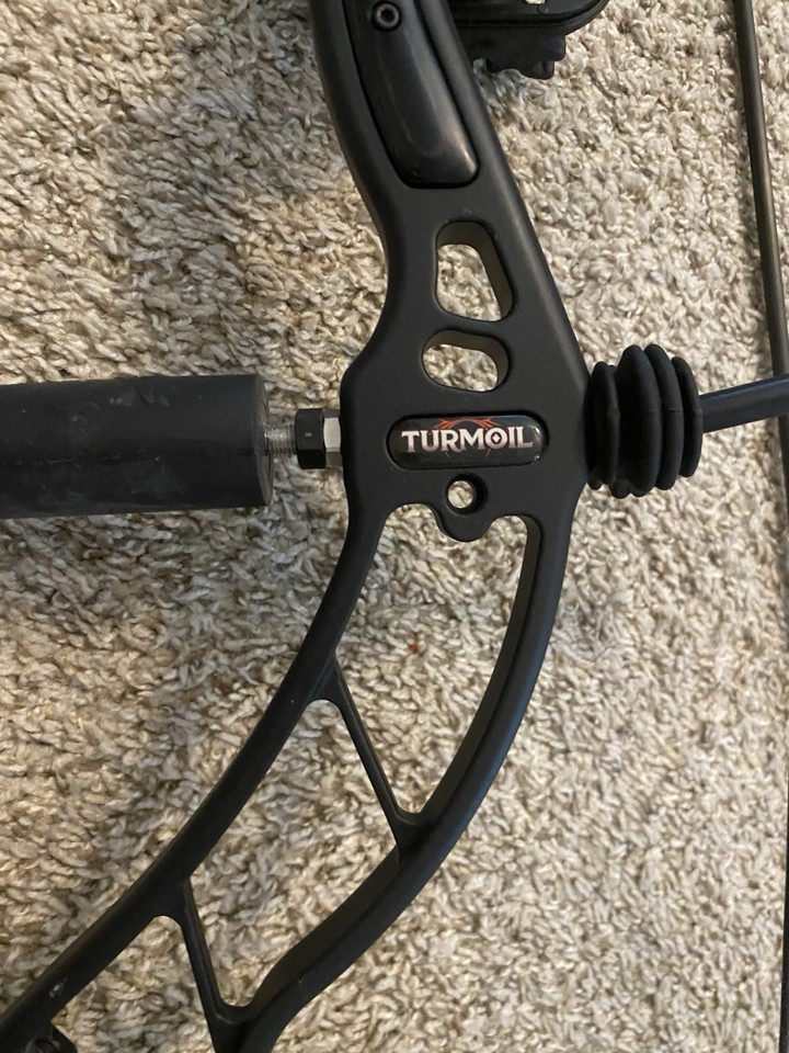 Obsession Turmoil Compound Bow 27” Draw, 45-60 Lb, Ready To Shoot | eBay