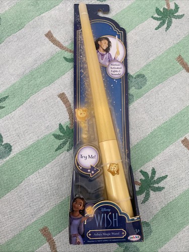 Disney Wish Asha’s Magic Wand w. Motion Activated Lights & Sounds Jakks ...