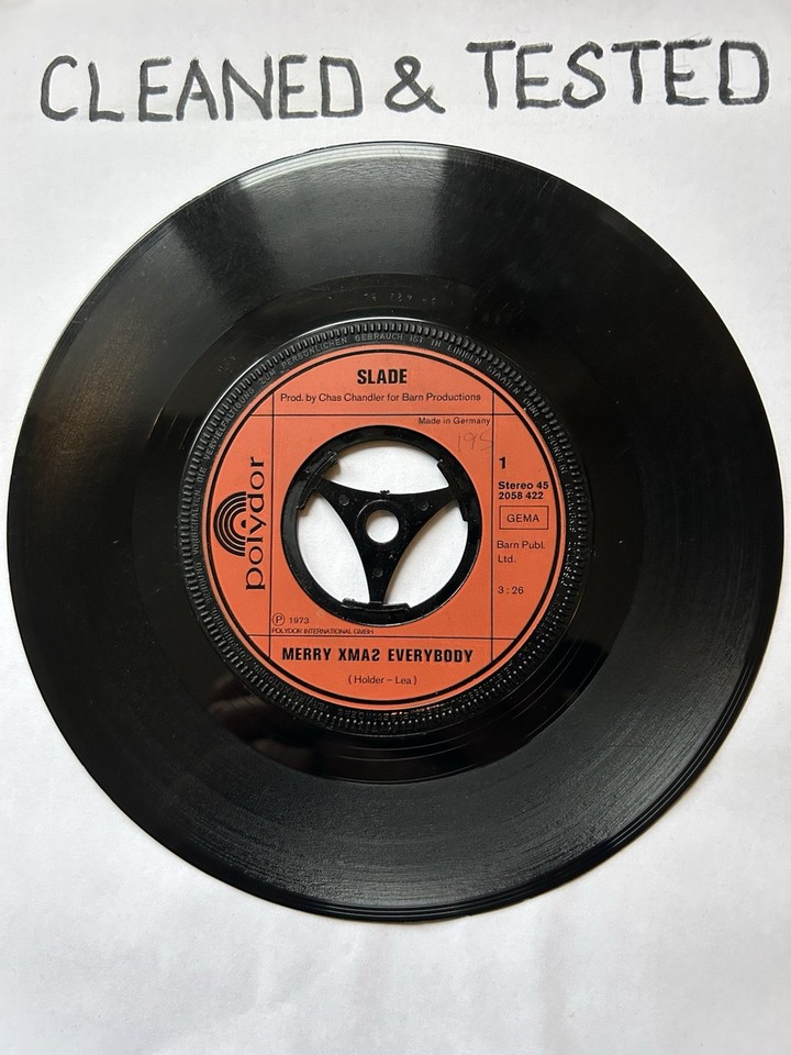 Slade- Merry Xmas Everybody / Don’t Blame Me7" Vinyl Single POLYDOR ...