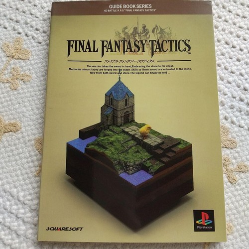 Final Fantasy Tactics Guidebook FF Square Enix Popular Books Secondhand ...