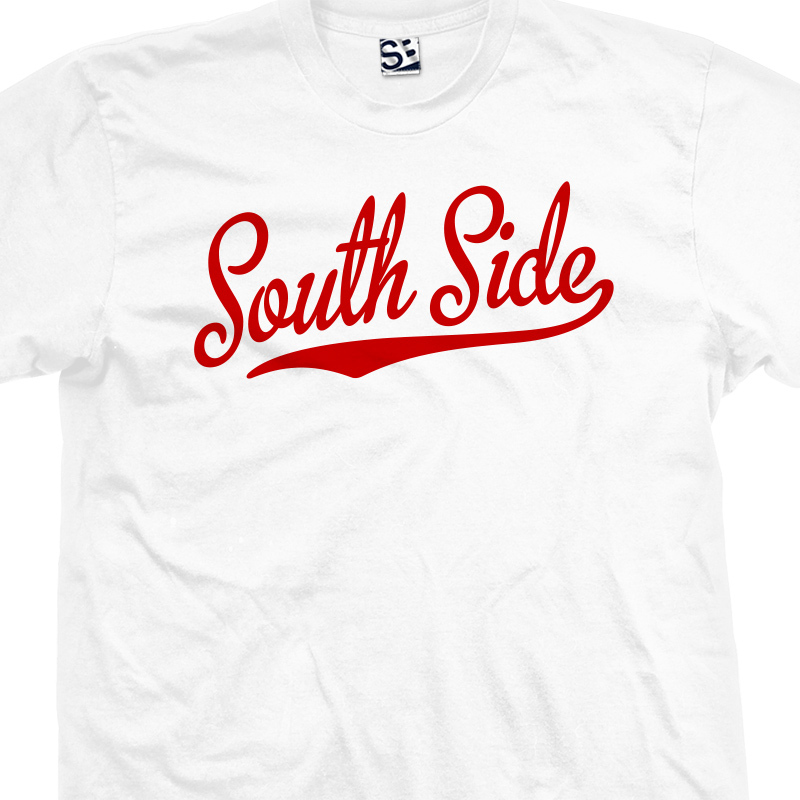 South Side Script Tail Shirt - City Rep Southside Tee Women Ladies ...