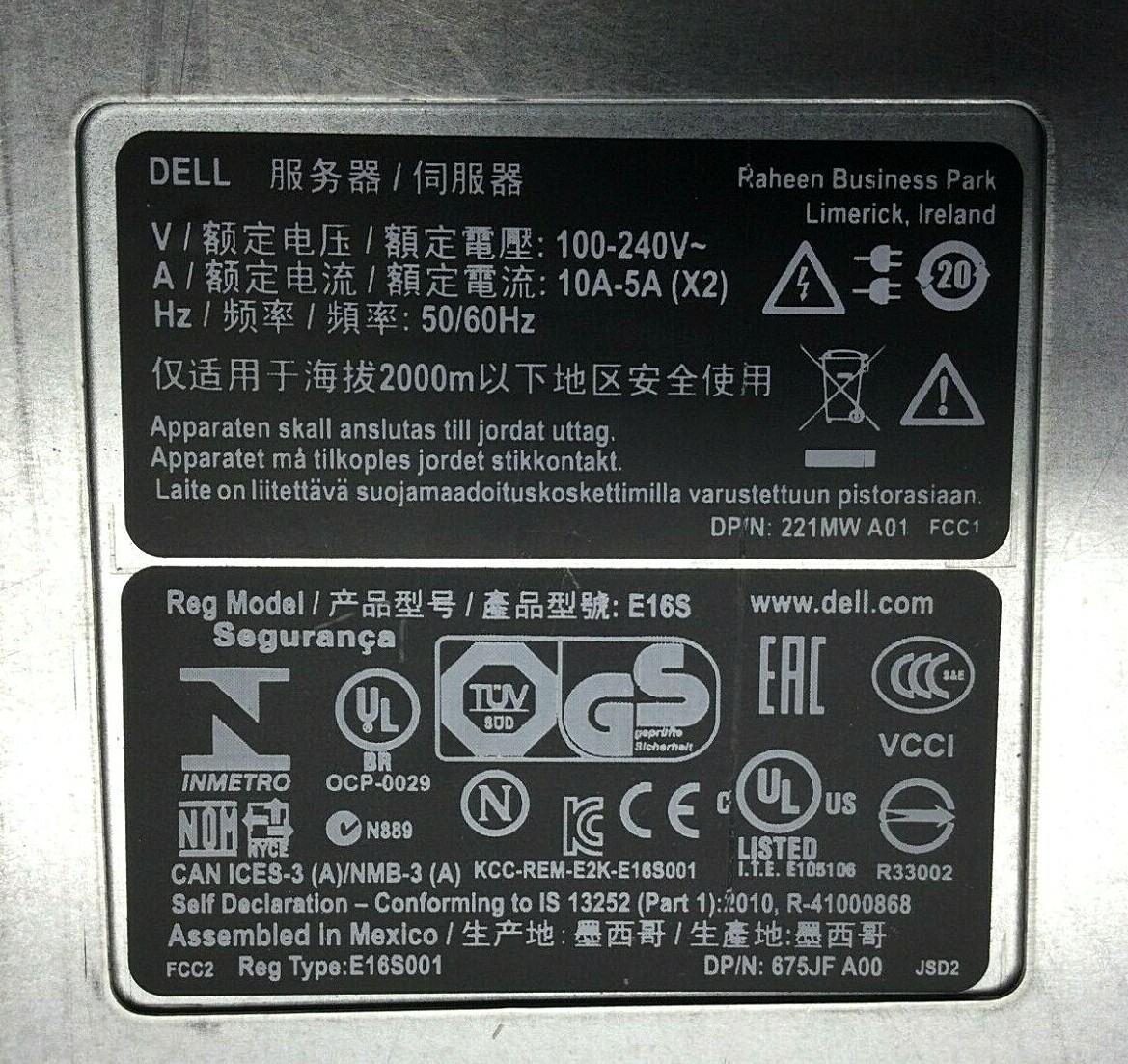 Dell POWEREDGE R620 Server 2x Intel Xeon E5-2620 2.00ghz 128gb RAM No ...