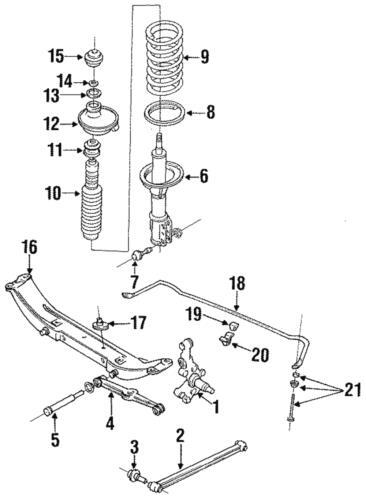 Genuine Ford Lower Control Arm FOCZ-5500-C | eBay