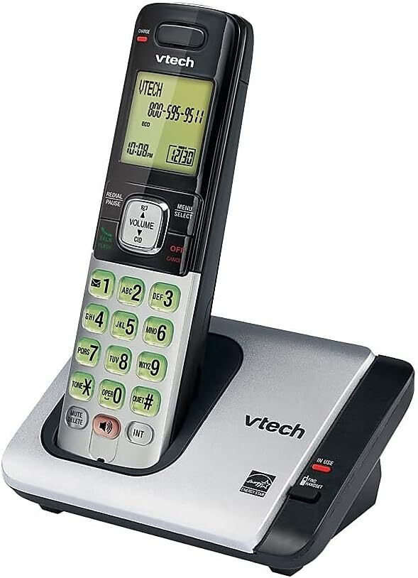 Vtech Cs6719 Cordless Phone With Speakerphone Caller Id Backlit Display ...
