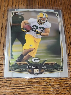 PACKERS JEFF JANIS 2014 TOPPS CHROME #192 ROOKIE CARD RC | eBay