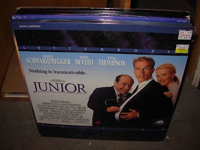 JUNIOR / ARNOLD / DEVITO / EMMA THOMPSON laserdisc 1995 - SEALED NEW ...
