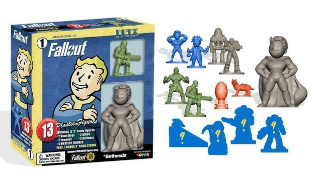 Fallout 76 Series 1 Army Builder 13 Plastic Figures NanoForce EMCE Toys ...