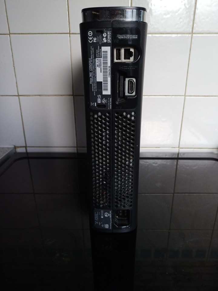 Microsoft Xbox 360 Elite 120GB Black Game Console With Power Cord Only ...