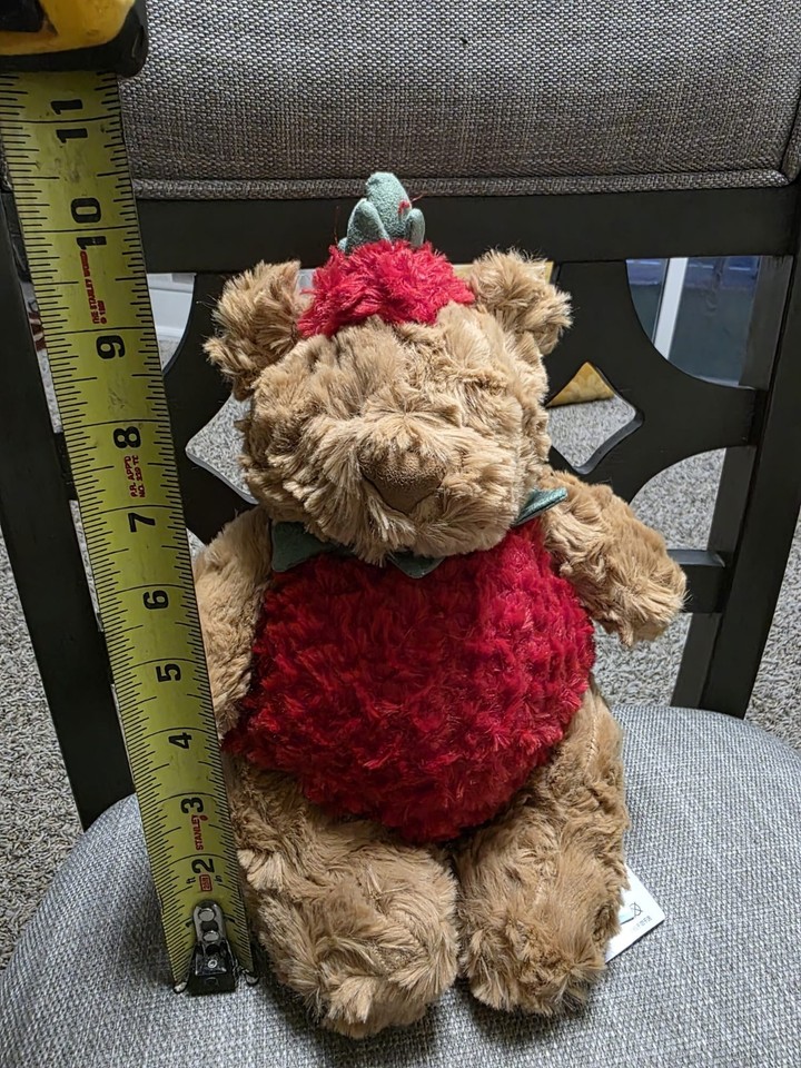 Jelly cat Bartholomew Bear Strawberry Doll Toy Soft Toy Stuffed Plush ...
