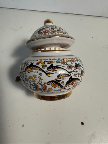 Vintage Pallini Attiki White Gold Venus Series Ceramic Greek Perfume ...