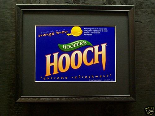 HOOPER'S HOOCH BEER SIGN #28 | eBay