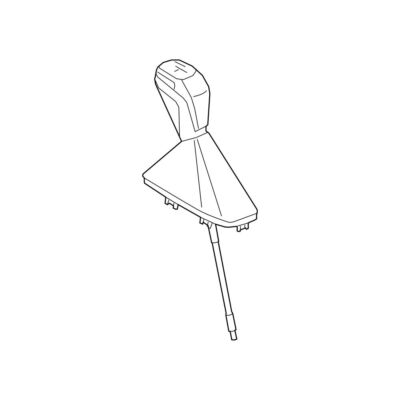 Genuine OEM Automatic Transmission Shift Lever Knob For BMW 61316991603 ...