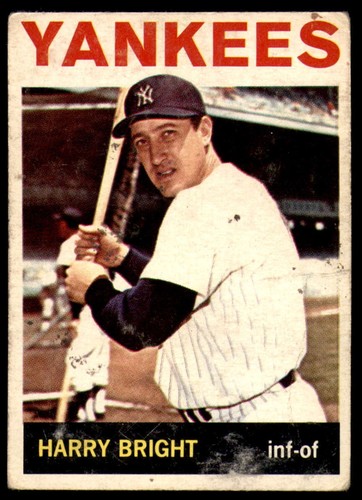 1964 Topps #259 Harry Bright G-VG Yankees ID:233920 | eBay