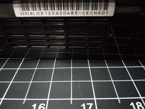 Sony PlayStation 3 CECHA01 60GB Backwards Compatible Console w ...