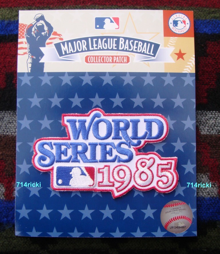 1985 World Series Logo 1985 Kansas City Royals World Champions Pin