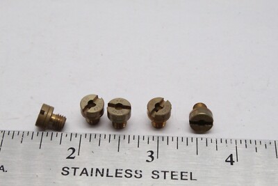 (5) Used Mikuni Large Round Main Jet Size 172.5 | eBay