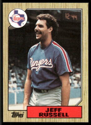 1987 Topps #444 Jeff Russell | eBay