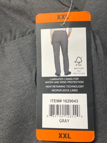 Stormpack Ladies Wind Pants GRAY SIZE XXL | eBay