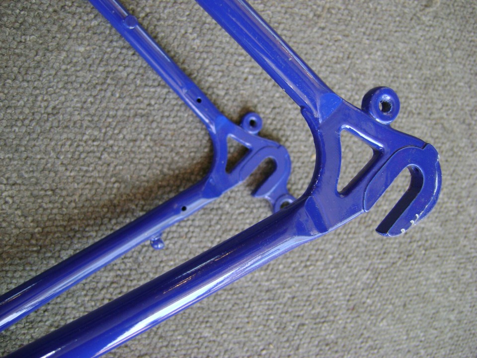 New NOS 51.5cm Tange #2 double butted CroMoly road bicycle lugged frame ...