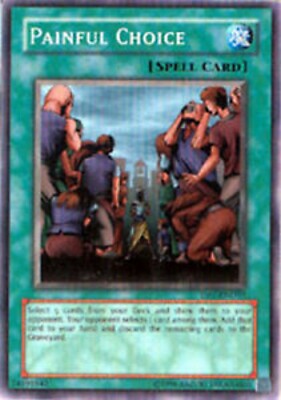 Painful Choice DB1-EN033 N/Mint YUGIOH Card | eBay